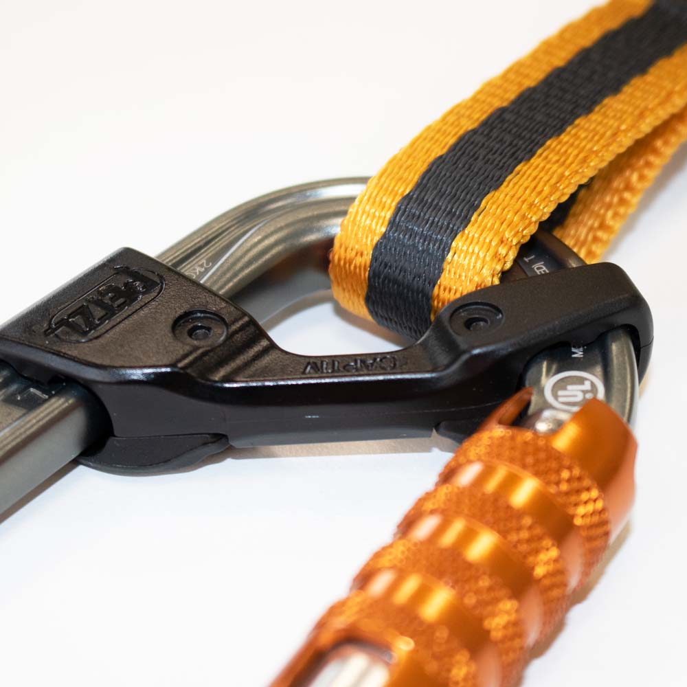 FROG Connector w.Webbing and Captiv Carabiner